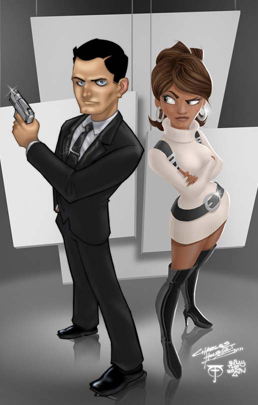 Fan Art Friday: Archer by techgnotic on DeviantArt