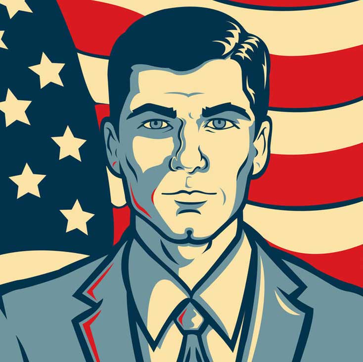 Fan Art Friday: Archer by techgnotic on DeviantArt