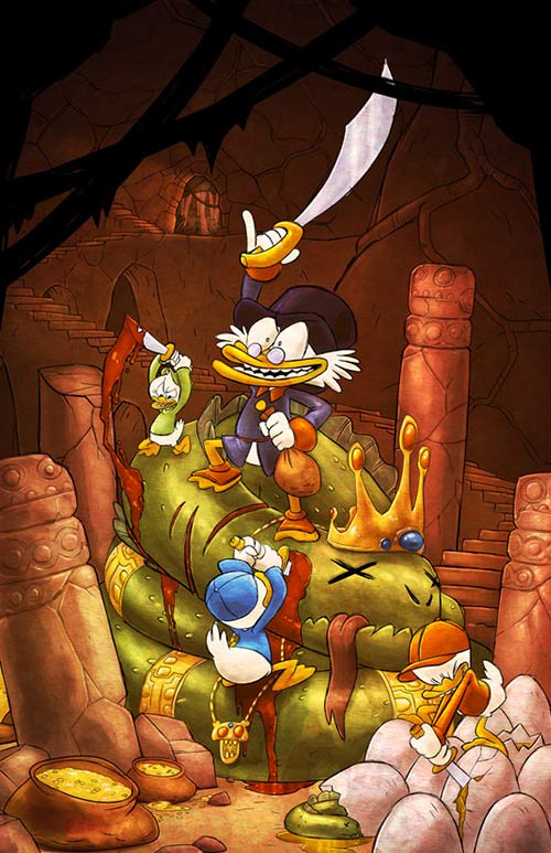 Fan Art Friday: DuckTales by techgnotic on DeviantArt