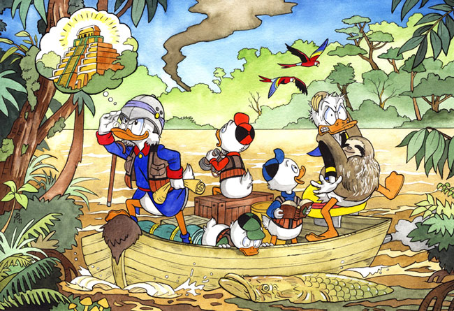 Fan Art Friday: DuckTales by techgnotic on DeviantArt