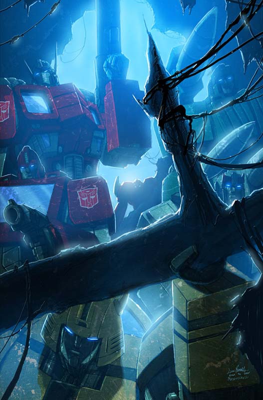 Fan Art Friday: Transformers by techgnotic on DeviantArt