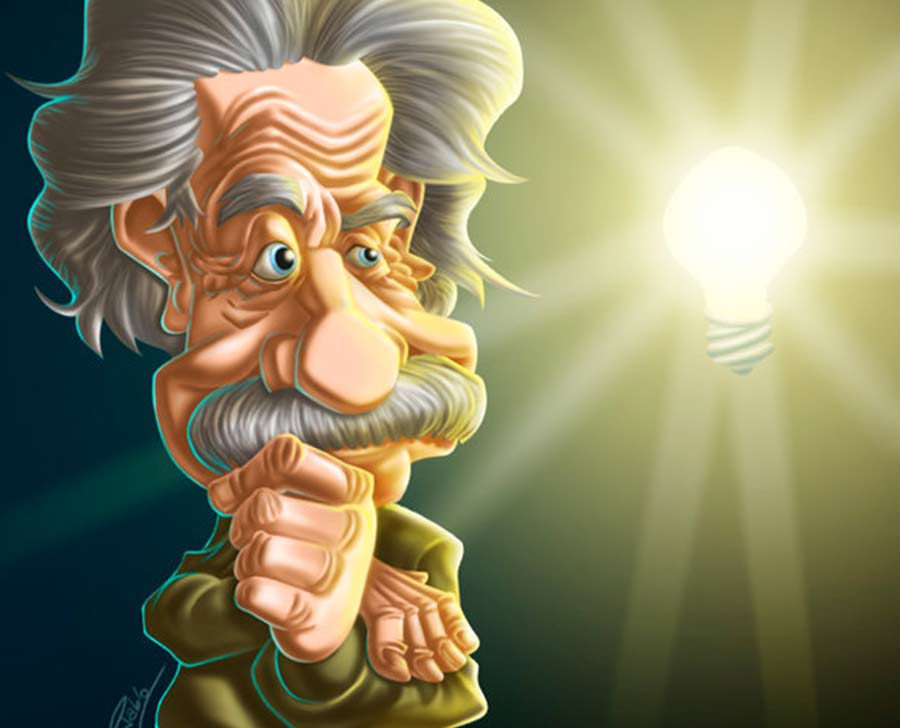 Albert Einstein Cartoon By Cuervex On Deviantart Albert Einstein