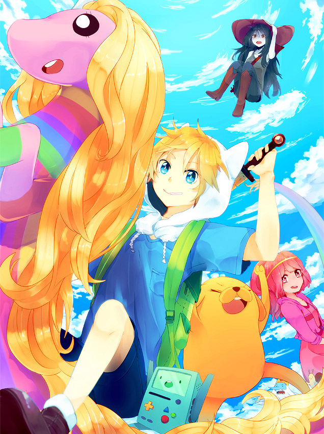 Fan Art Friday: It's Adventure Time! by techgnotic on DeviantArt