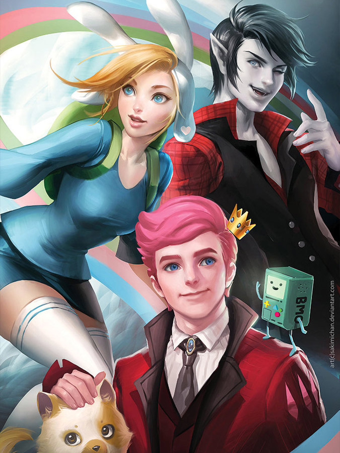 Fan Art Friday: It's Adventure Time! by techgnotic on DeviantArt