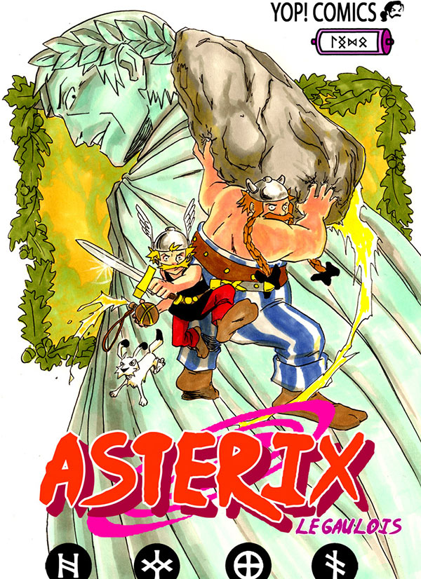 Fan Art Friday: Asterix the Gaul by techgnotic on DeviantArt