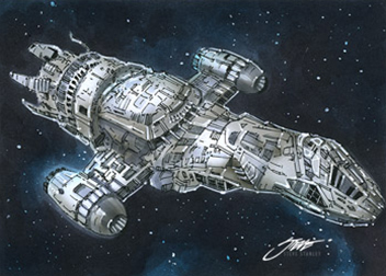 Firefly Ship Drawing