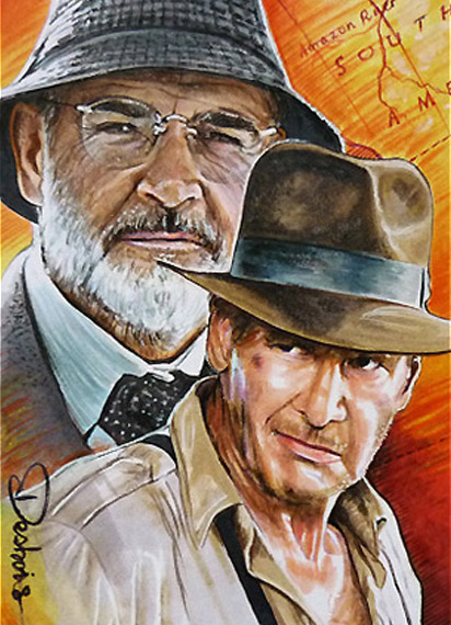 Fan Art Friday: Indiana Jones by techgnotic on DeviantArt
