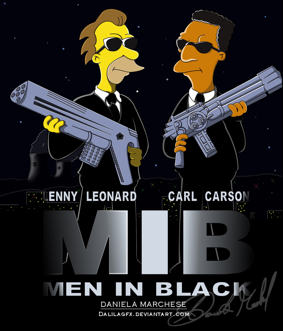 Fan Art Friday: The Simpsons by techgnotic on DeviantArt