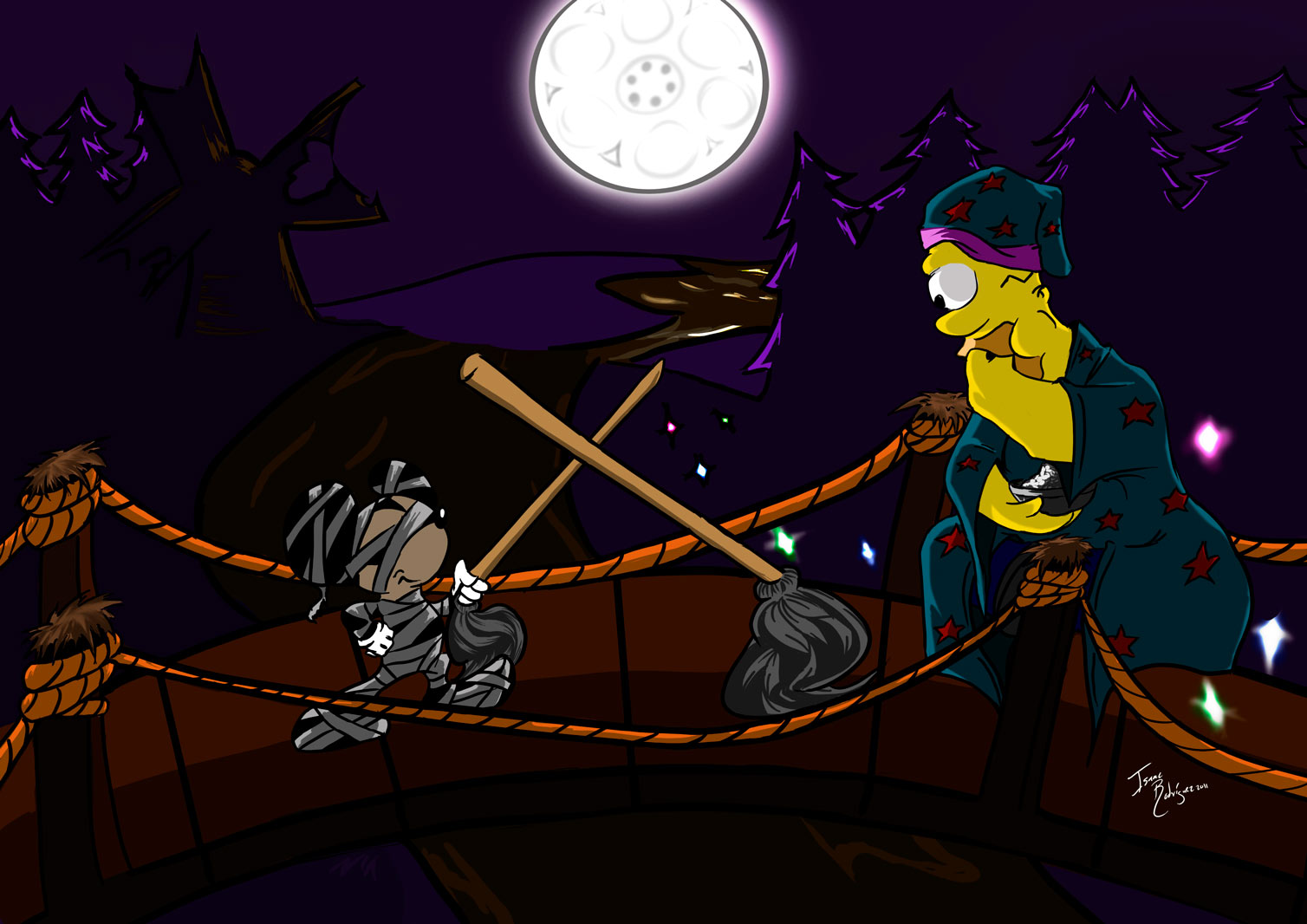 Fan Art Friday: The Simpsons by techgnotic on DeviantArt