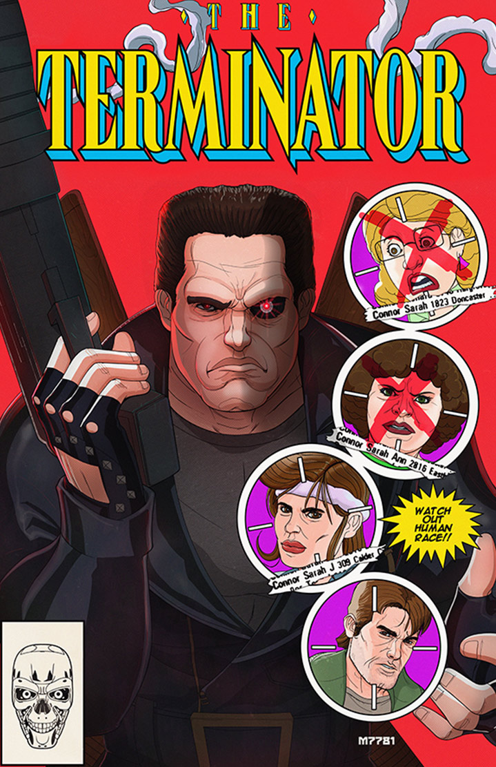 Terminator Movie Poster Remix by techgnotic on DeviantArt