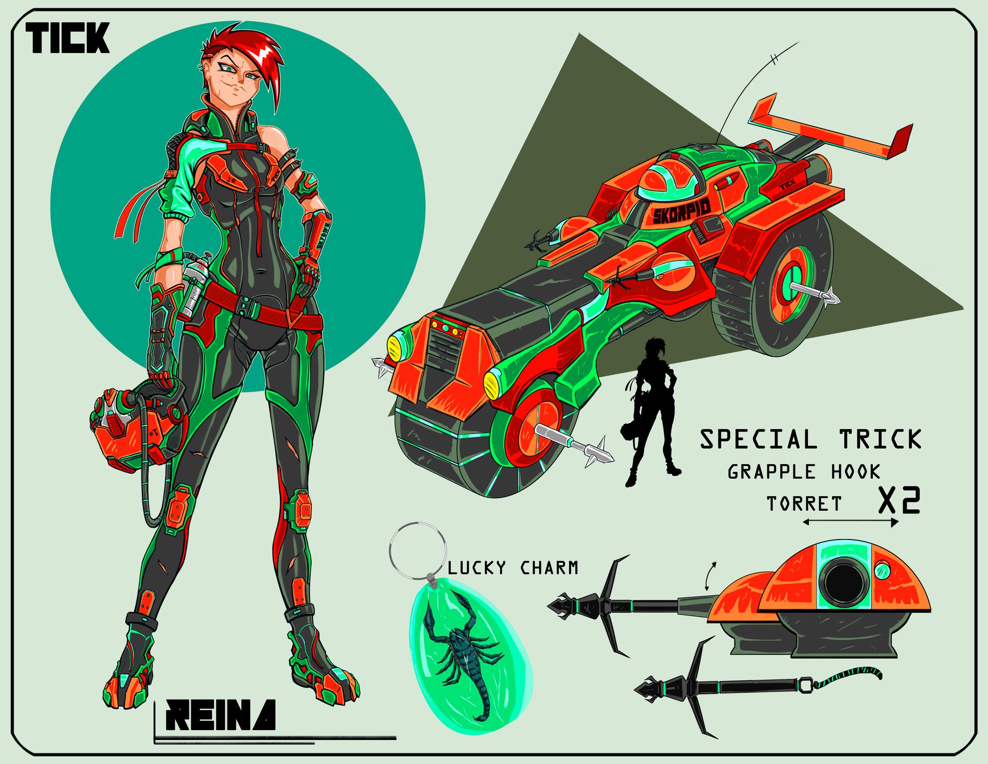 Original Character Challenge - Radical Racer by team on DeviantArt
