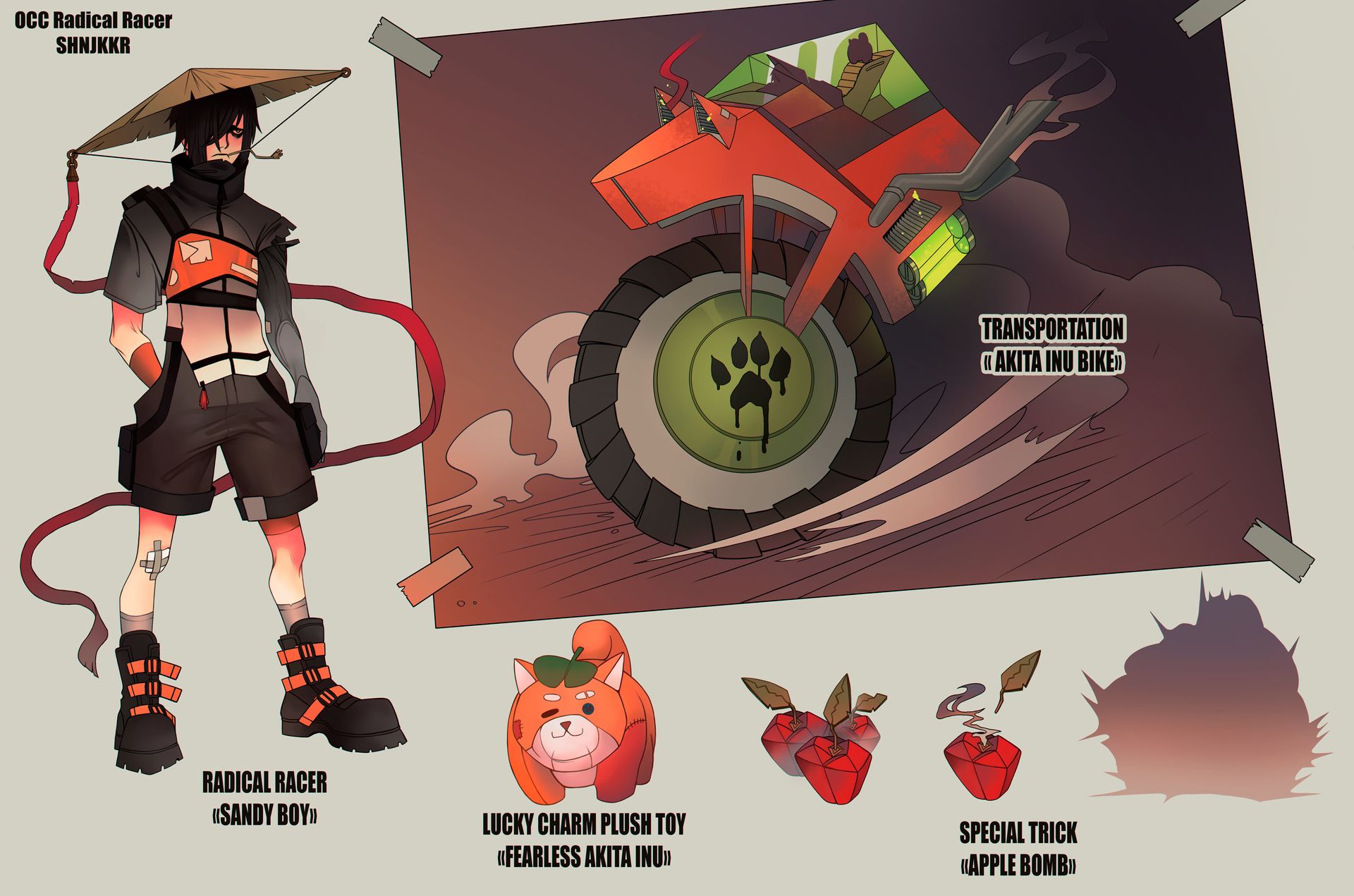 Original Character Challenge - Radical Racer by team on DeviantArt